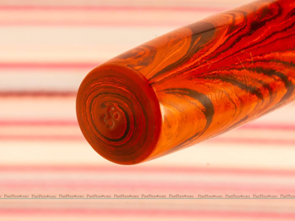 Waterman 56 Red Ripple Woodgrain Senior Fountain Pen