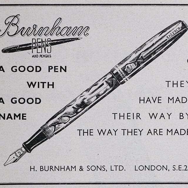 Burnham 54 Fountain Pen New Old Stock