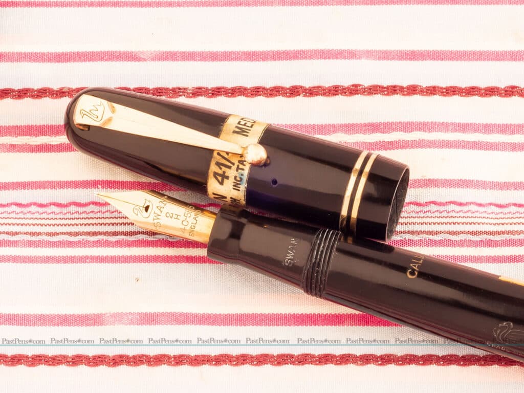 Mabie Todd Swan Calligraph Self-Filler New Fountain Pen