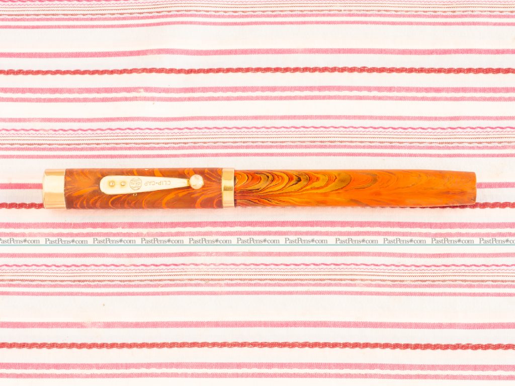 Waterman #55 Red Ripple Hard Rubber Senior Fountain Pen