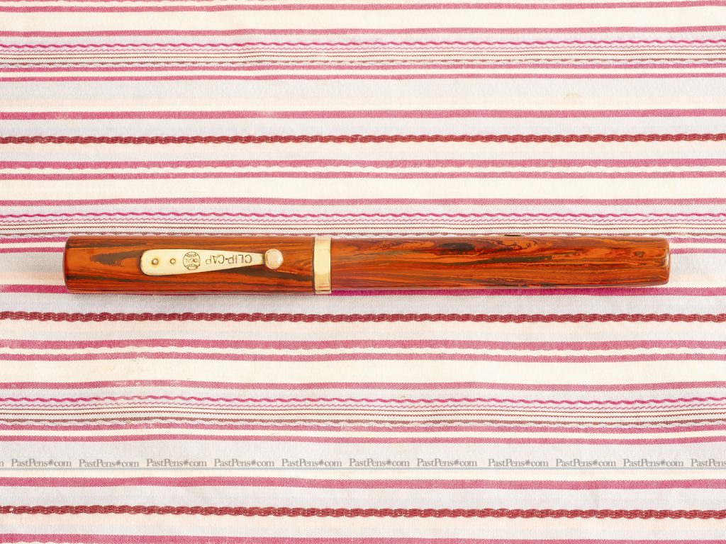 Vintage Waterman IDEAL 55 Red Ripple Fountain Pen