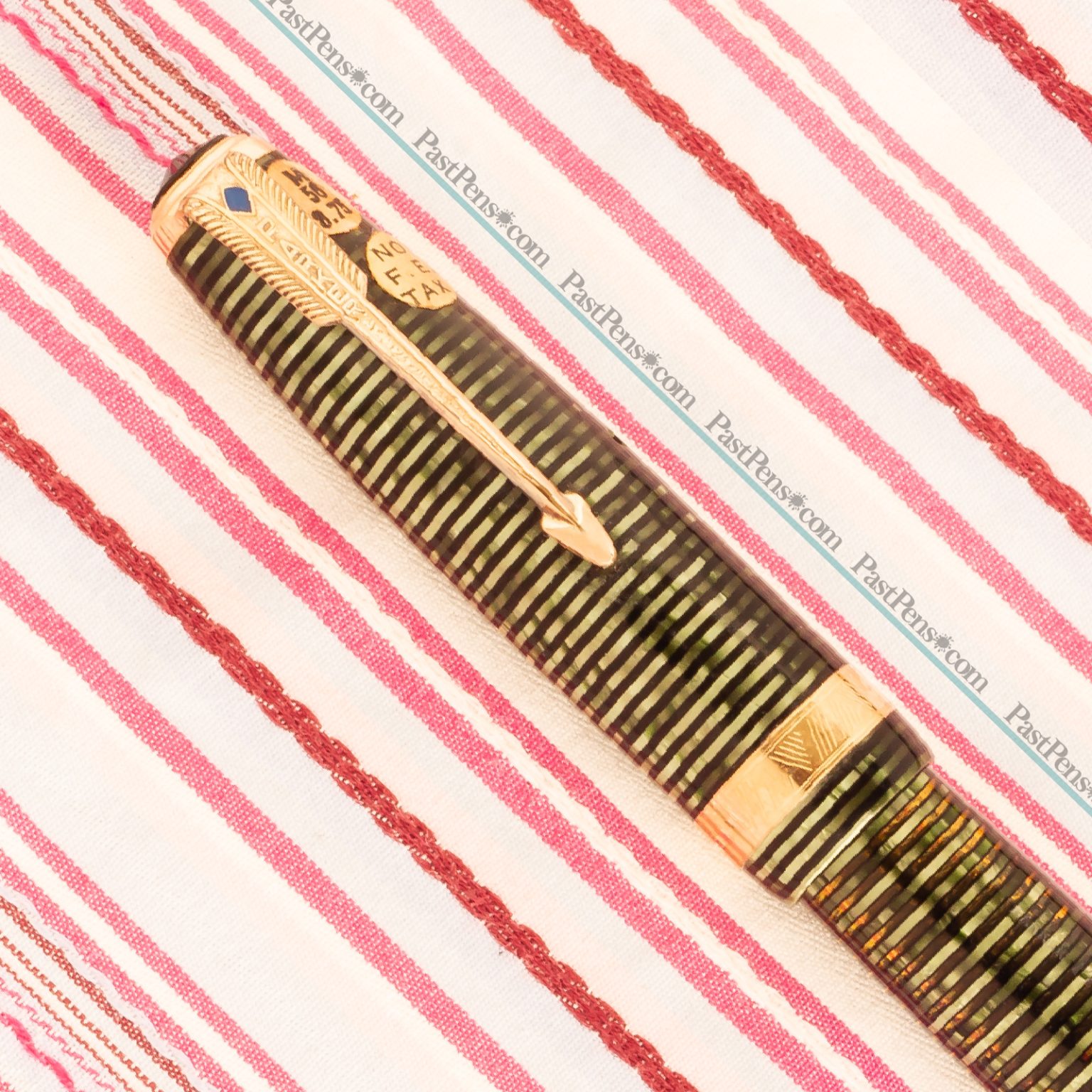 Vintage Parker Duofold SENIOR Mandarin Yellow Fountain Pen